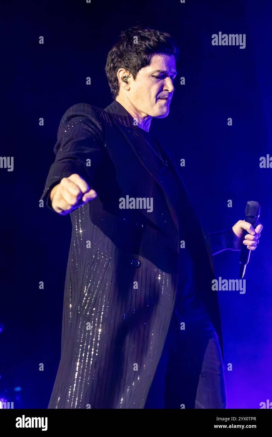 Milan Italy. 11th dec 2024. The Irish band THE SCRIPT performs live on ...