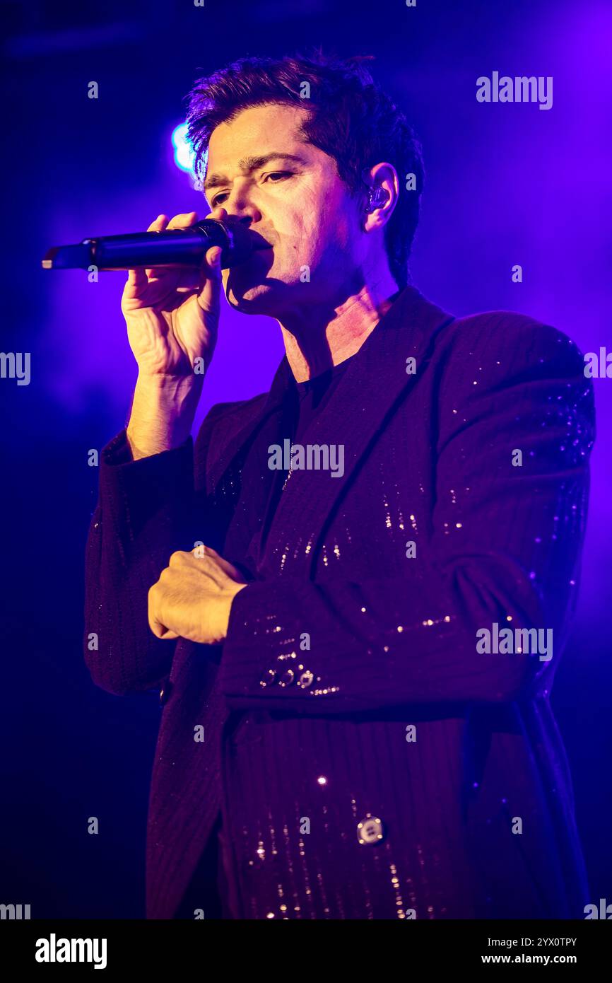 Milan Italy. 11th dec 2024. The Irish band THE SCRIPT performs live on ...
