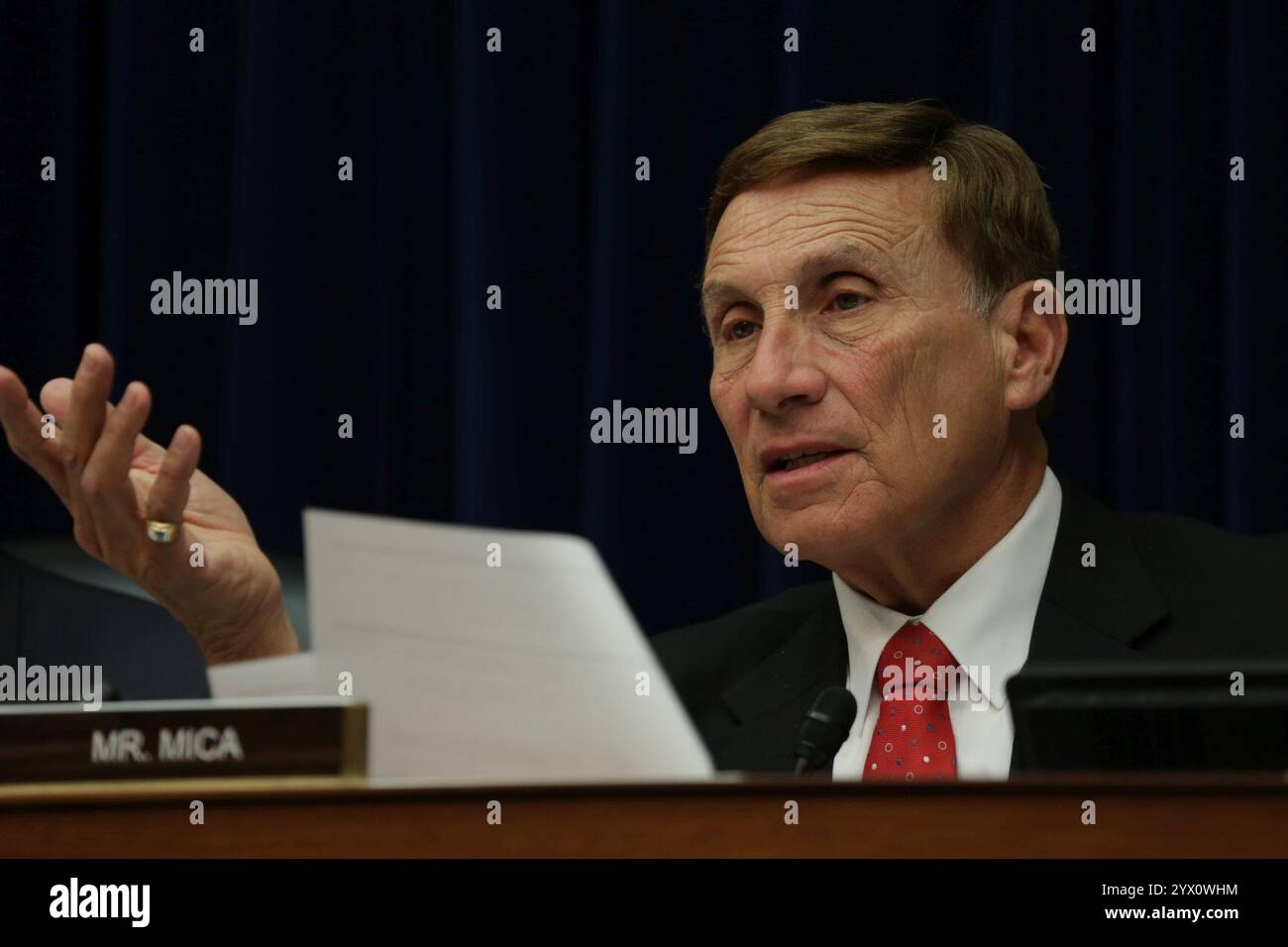 Congressman John Mica - R,FL Stock Photo - Alamy