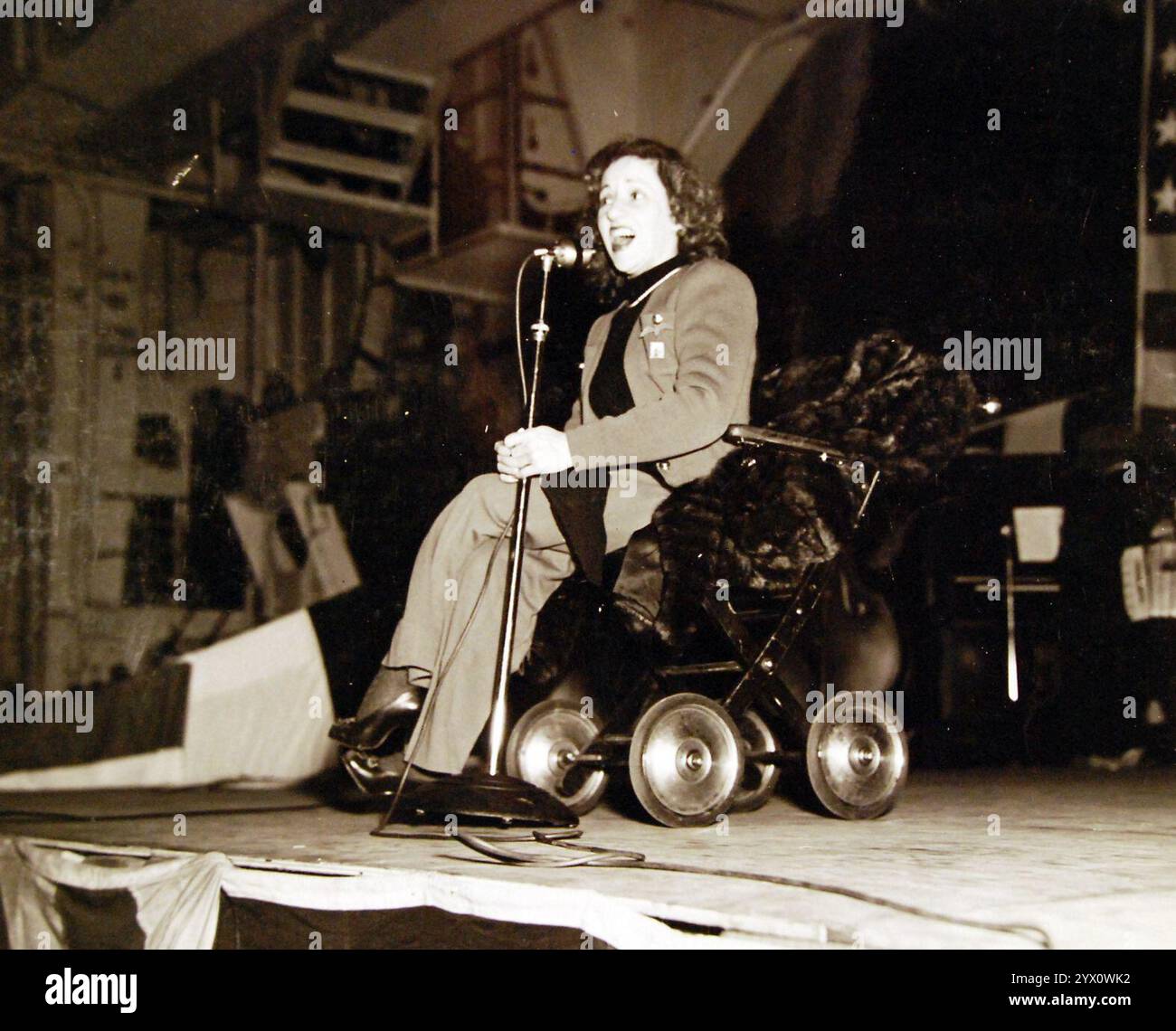 Connee Boswell aboard USS Intrepid Stock Photo - Alamy