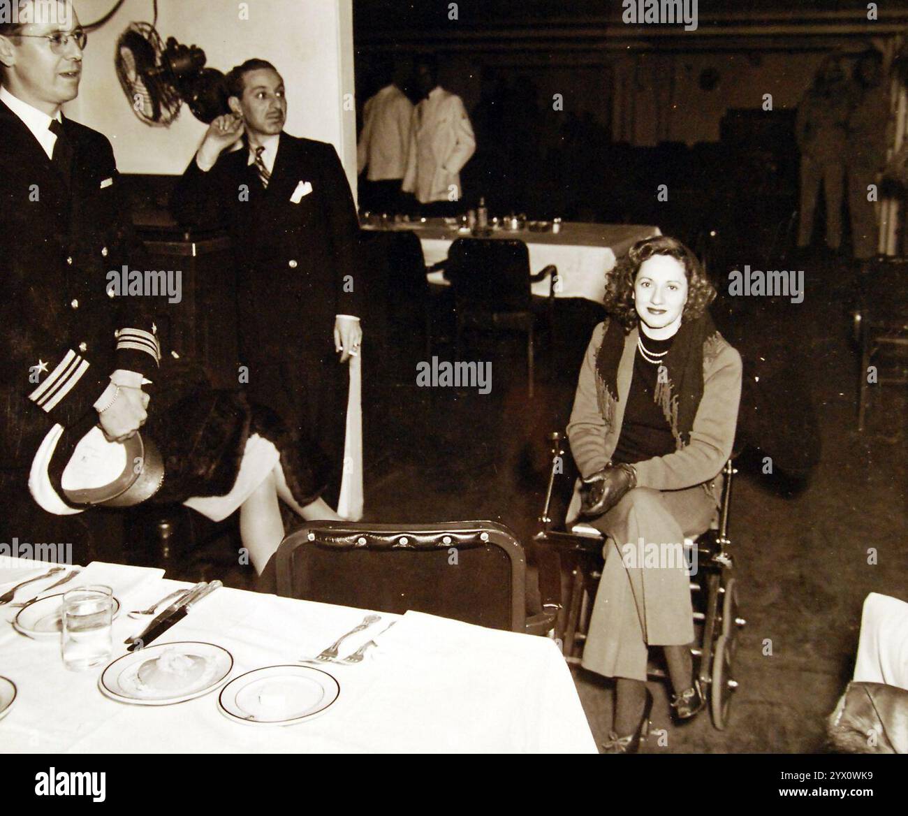 Connee Boswell aboard USS Intrepid 01 Stock Photo - Alamy