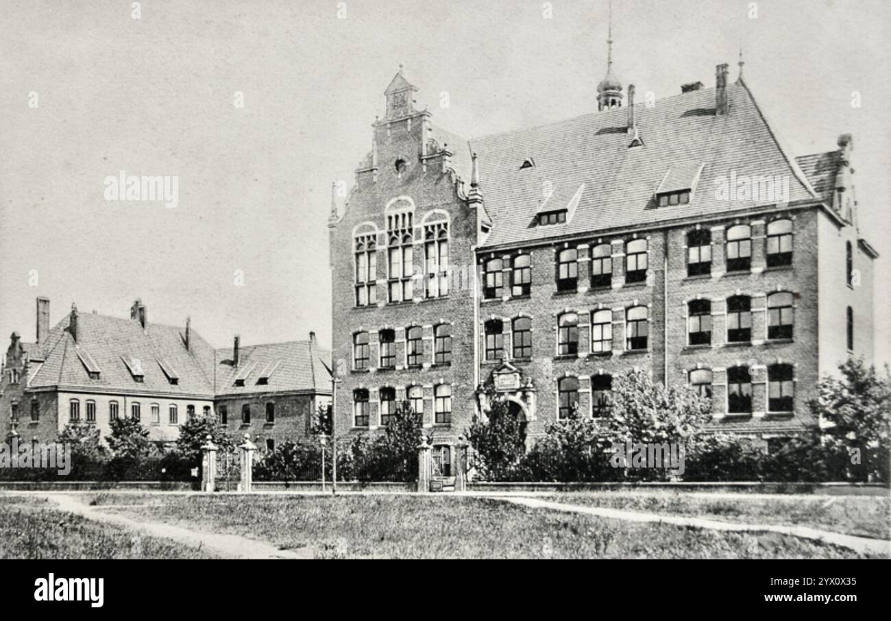 Conradinum Danzig-Langfuhr 1900s Stock Photo - Alamy