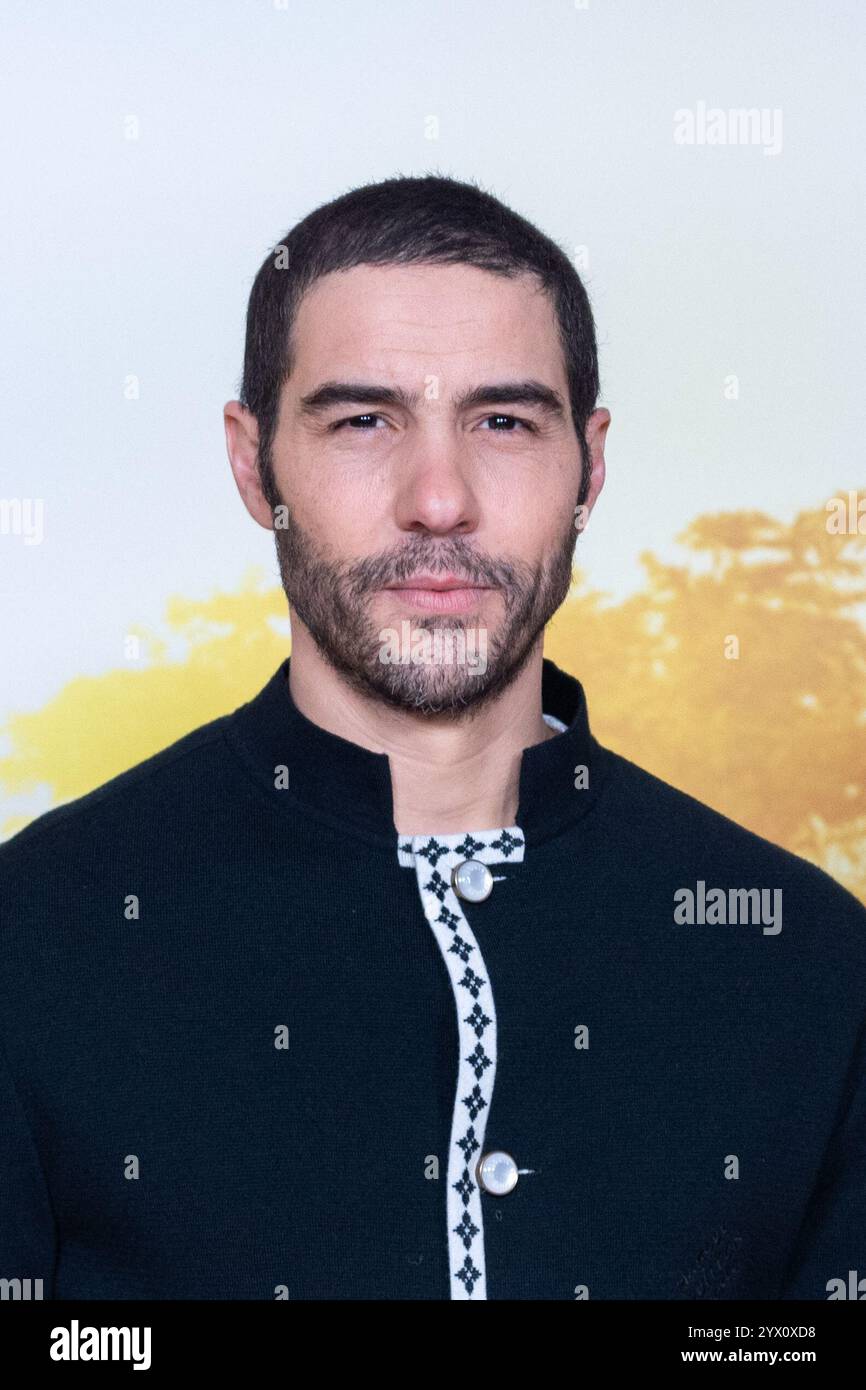 Tahar Rahim attends the Mufasa Premiere at the Pathe Palace Cinema in ...