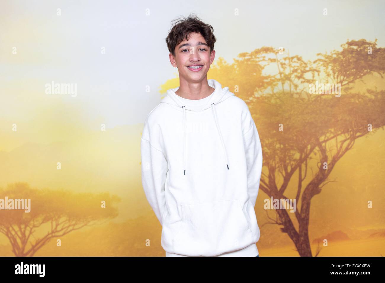 Paris, France. 12th Dec, 2024. Sacha Tomassian attends the Mufasa ...