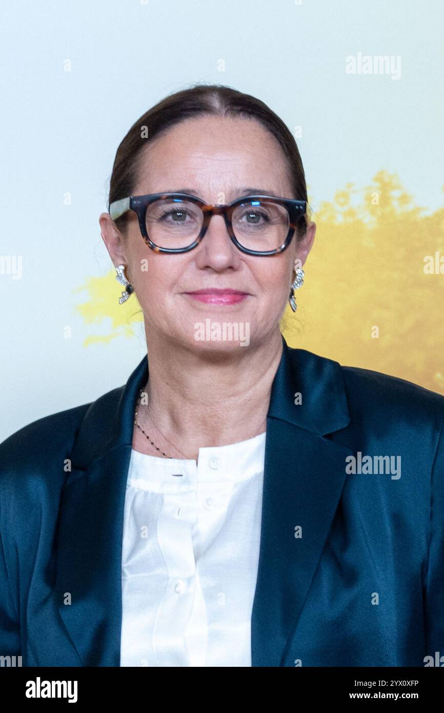 Helene Etzi attends the Mufasa Premiere at the Pathe Palace Cinema in ...