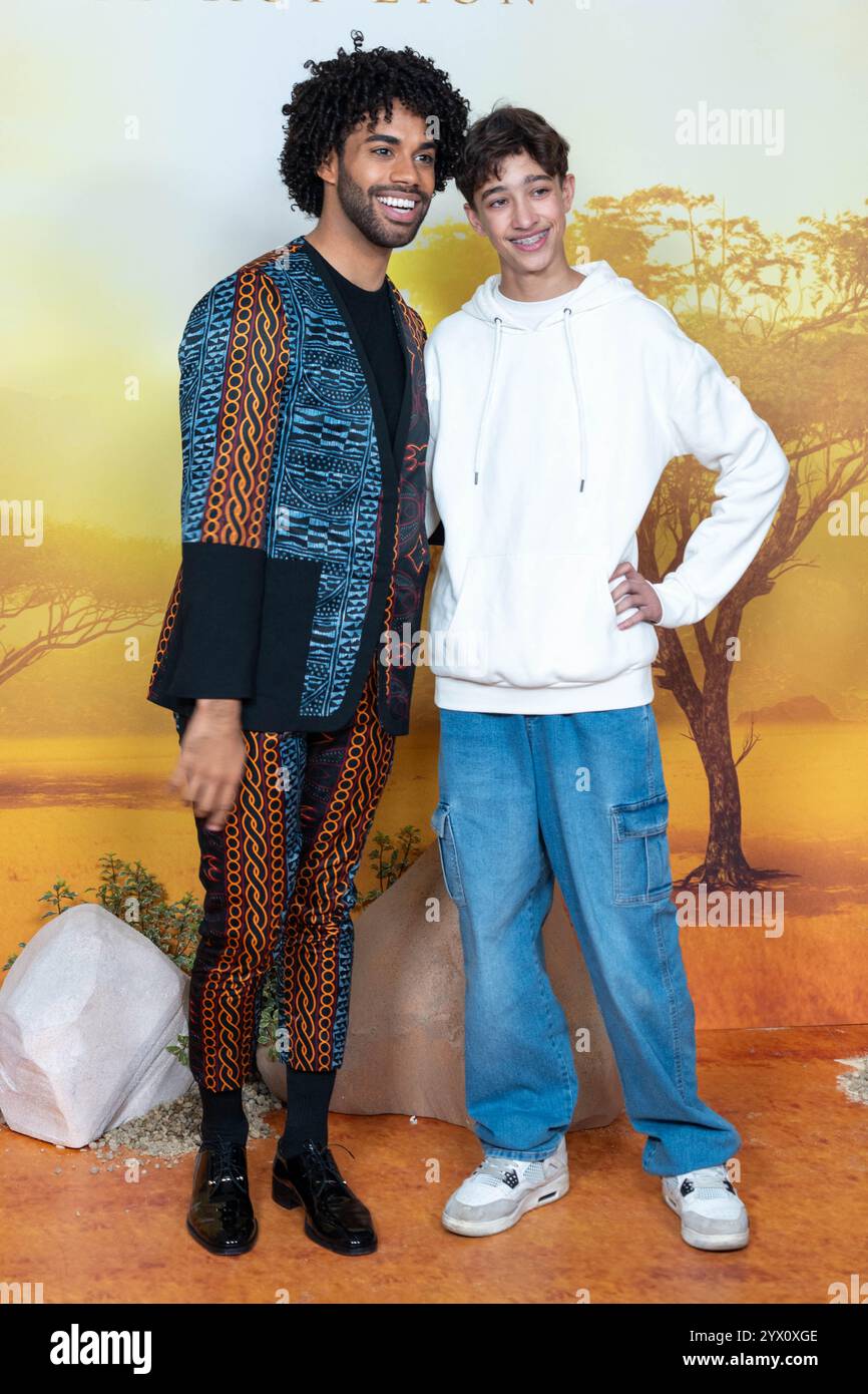 Paris, France. 12th Dec, 2024. Gwendal Marimoutou and Sacha Tomassian ...