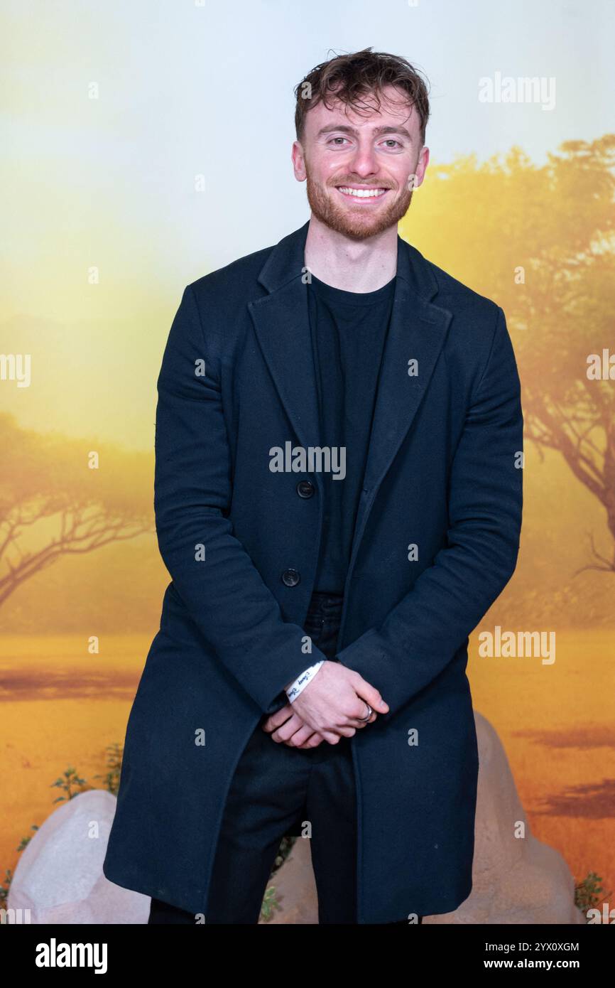 Paris, France. 12th Dec, 2024. Charlie Haid attends the Mufasa Premiere ...