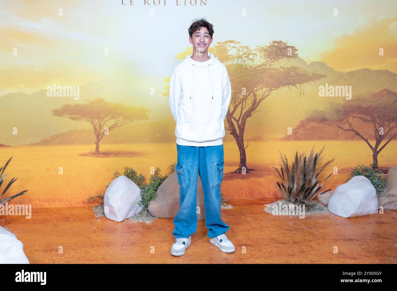 Paris, France. 12th Dec, 2024. Sacha Tomassian attends the Mufasa ...