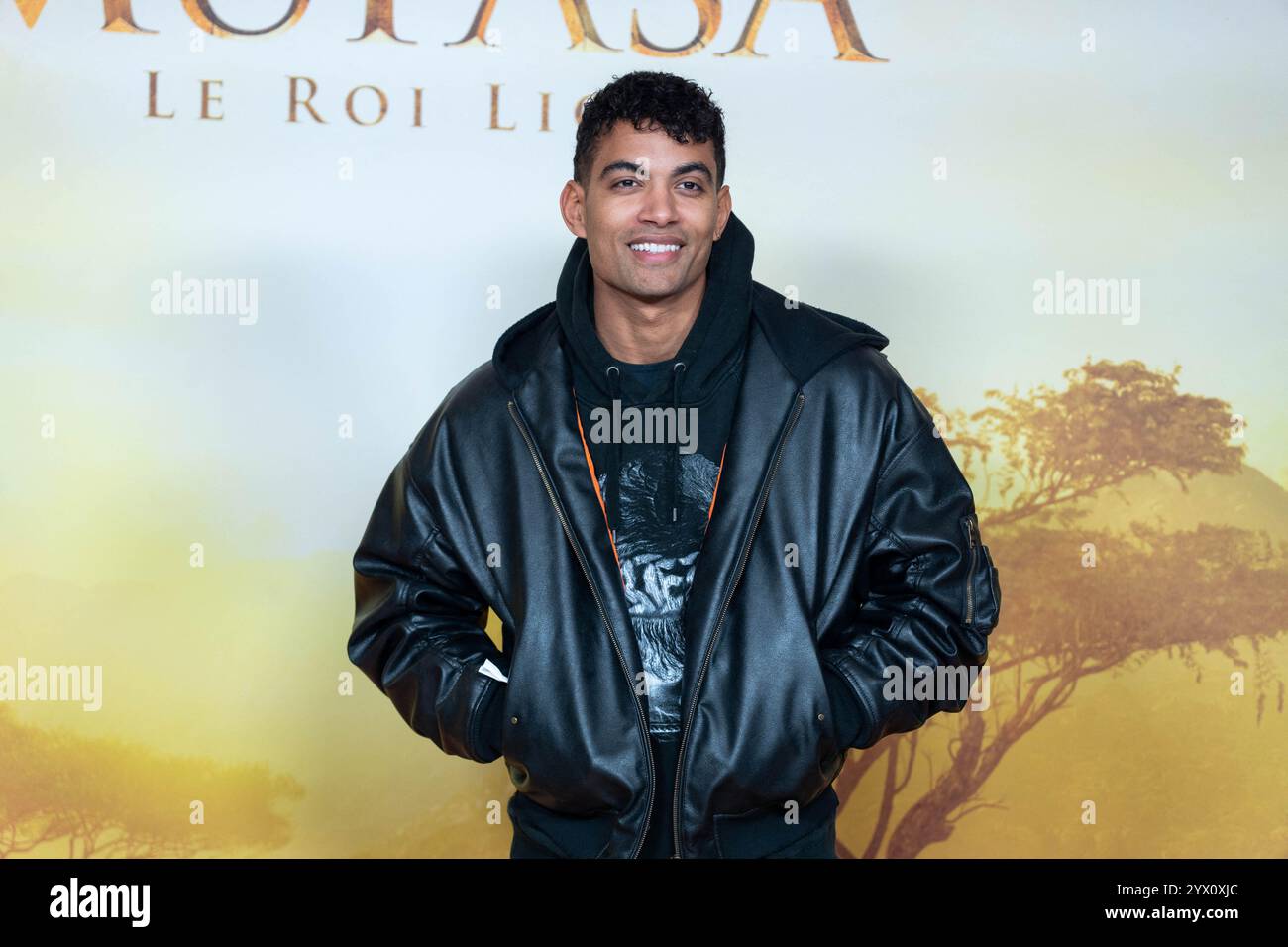 Paris, France. 12th Dec, 2024. Terence Telle attends the Mufasa ...