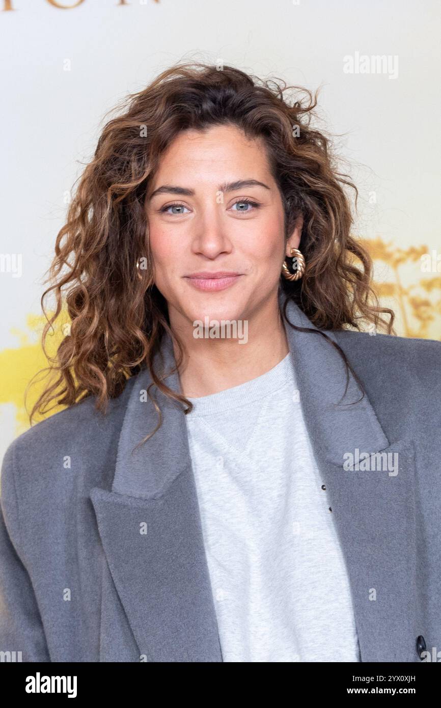 Manon Azem attends the Mufasa Premiere at the Pathe Palace Cinema in ...