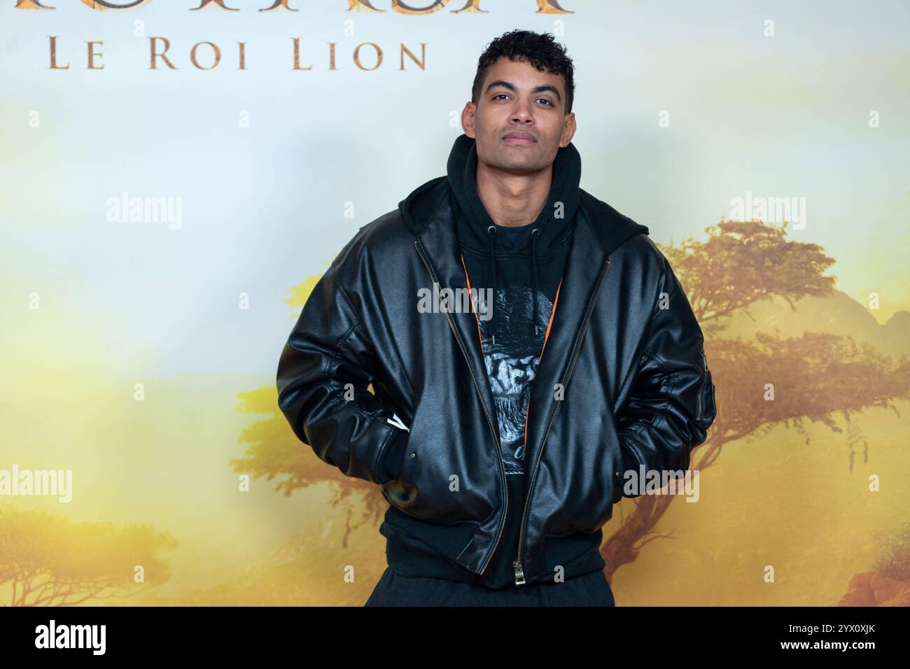 Paris, France. 12th Dec, 2024. Terence Telle attends the Mufasa ...