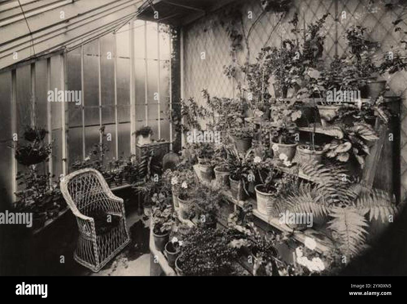 Conservatory Queens Cross - George Washington Wilson Stock Photo - Alamy