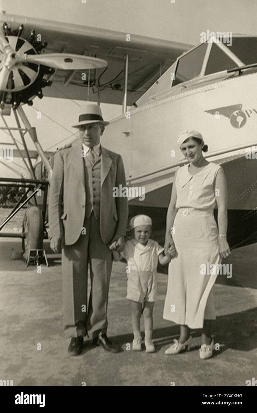 Consolidated commodore flying boat common history Stock Photo - Alamy
