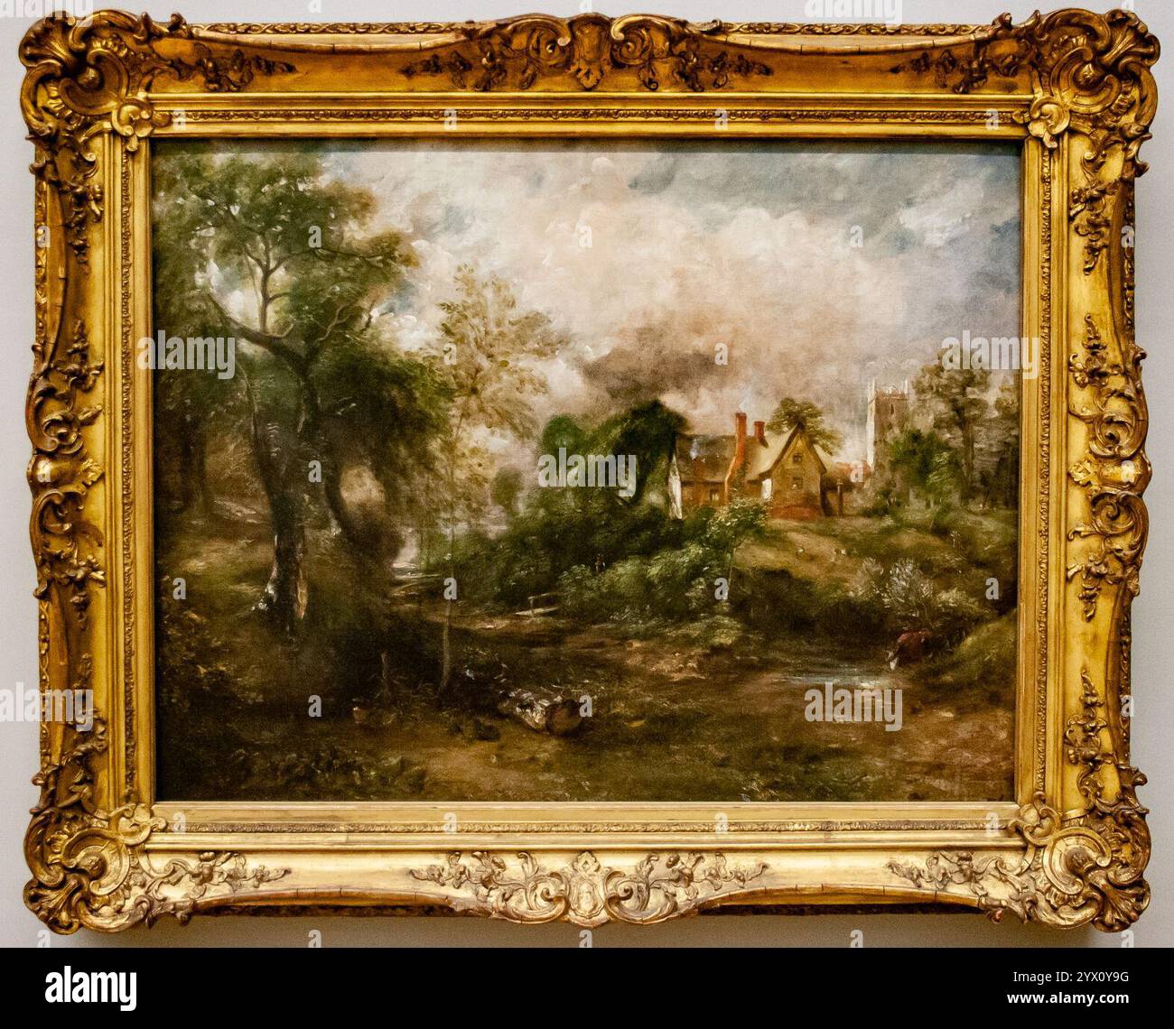 Constable - Glebe Farm Stock Photo - Alamy