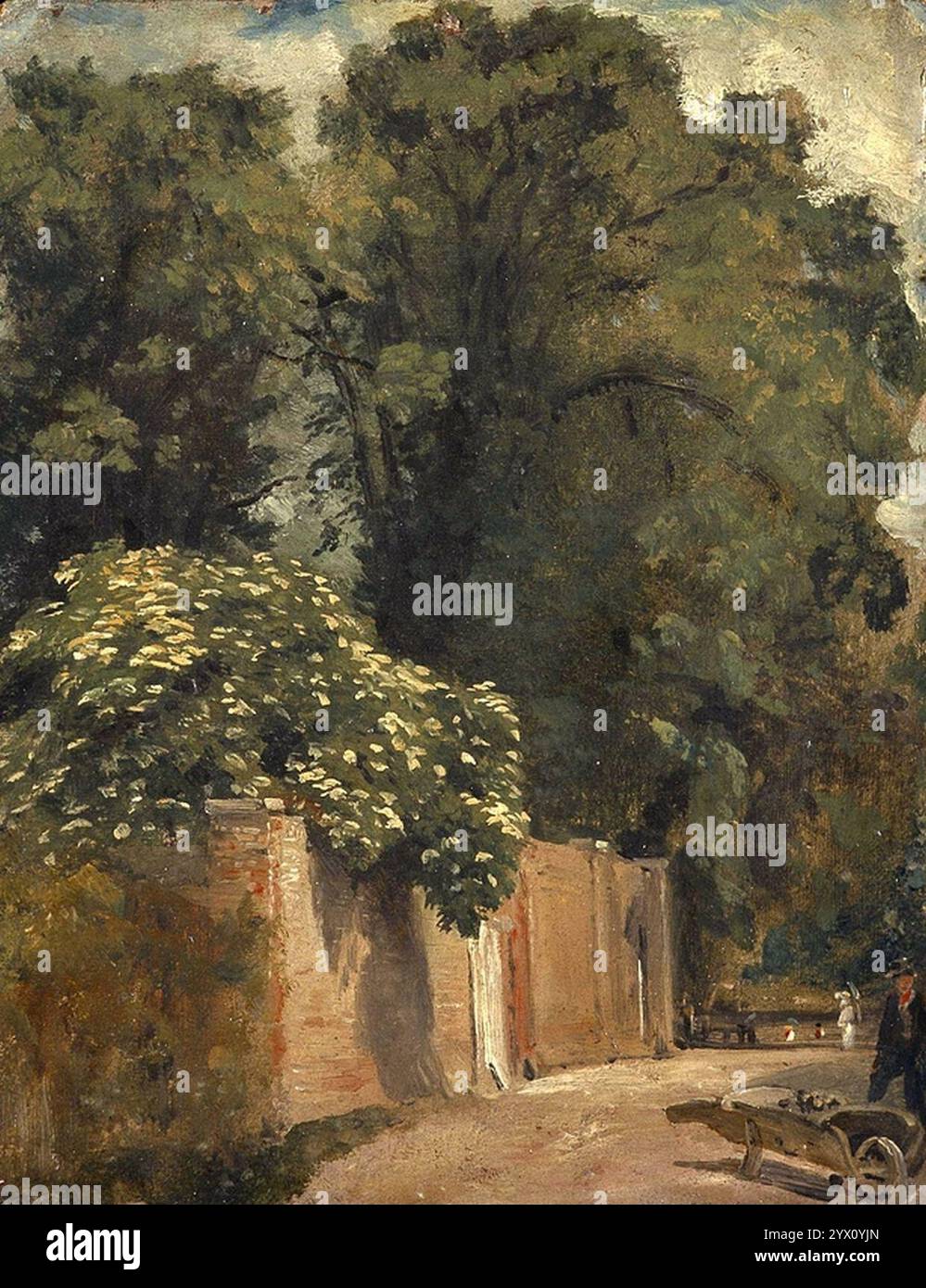Constable - The Elder Tree, 1825, Reg. 537 Stock Photo - Alamy