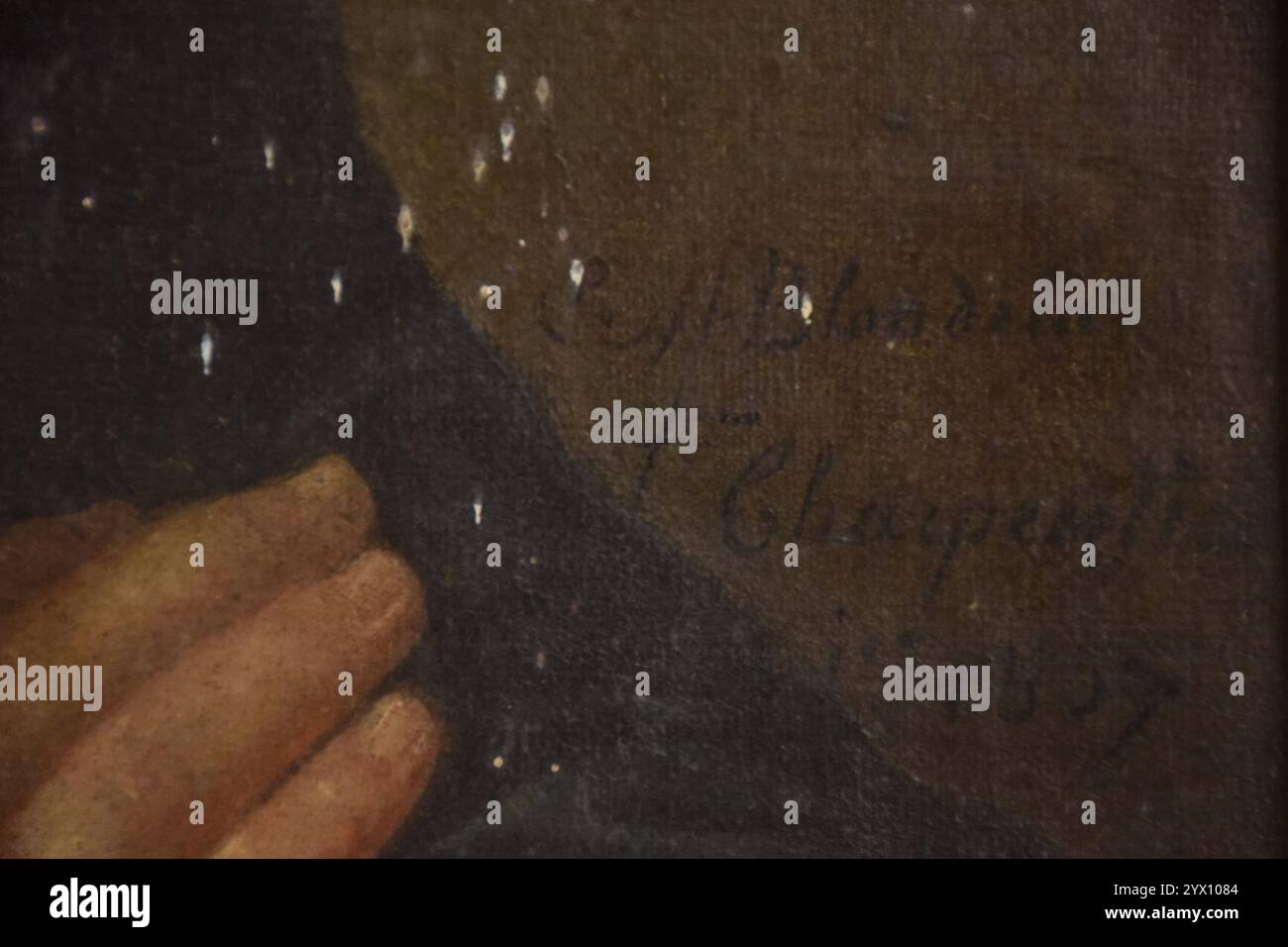 Constance Charpentier - signature - 1807 Stock Photo - Alamy