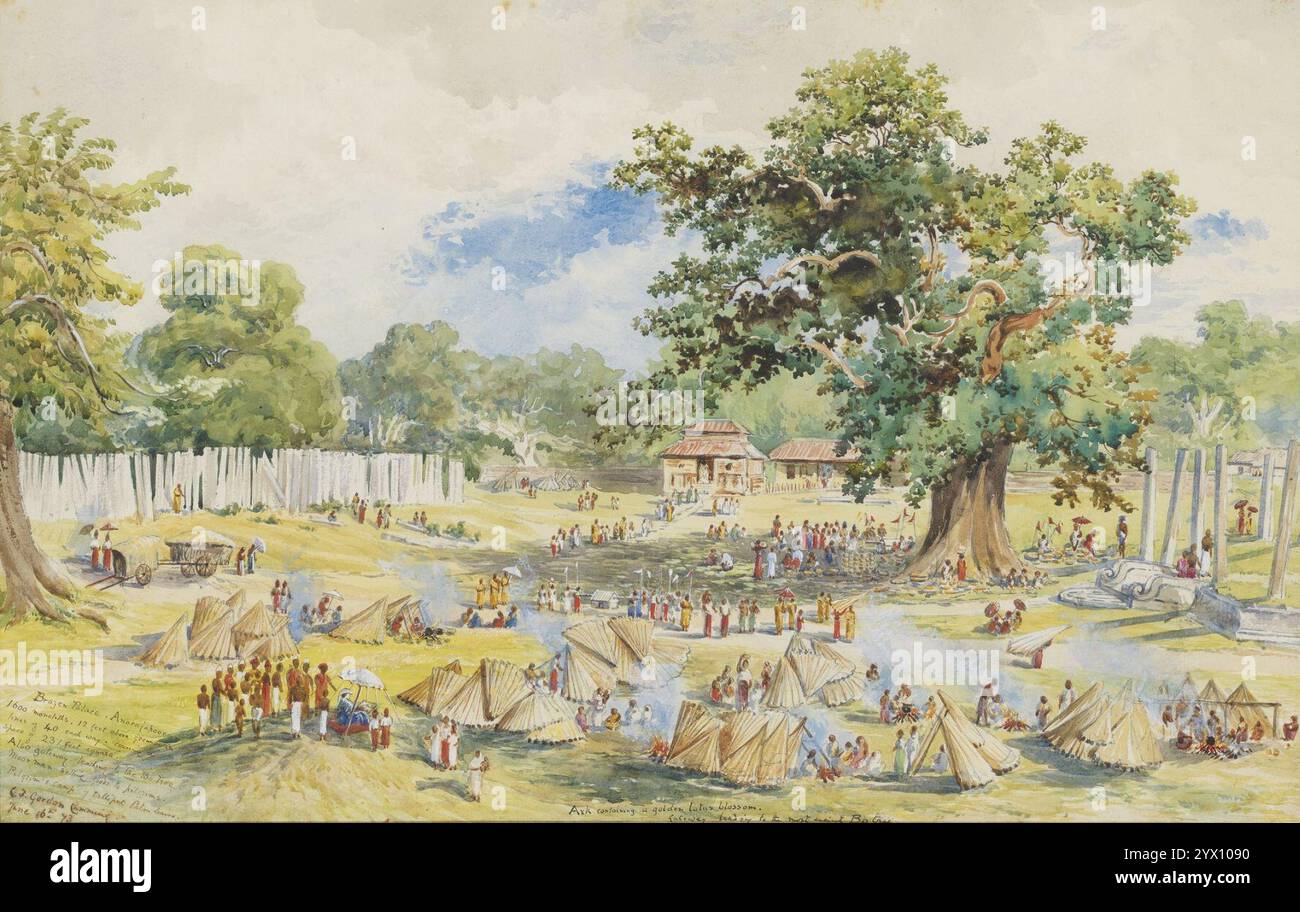 Constance Gordon-Cumming The Brazen Palace 1873 Stock Photo - Alamy