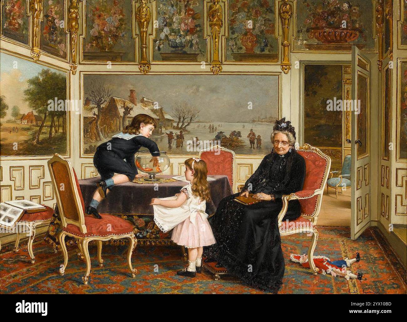Constant Aimé Marie Cap - Mischief Stock Photo - Alamy