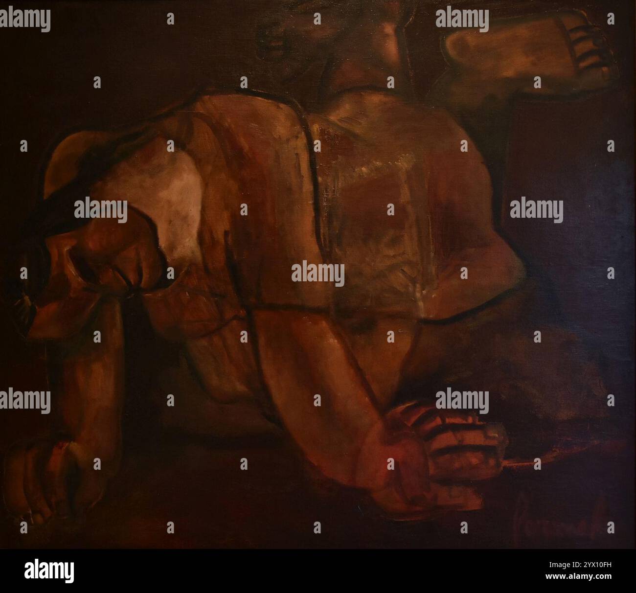 Constant Permeke (1886-1952) De wiedster (1931 Stock Photo - Alamy