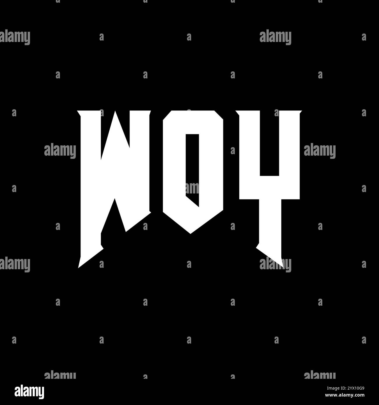 Woy logo design hi-res stock photography and images - Alamy