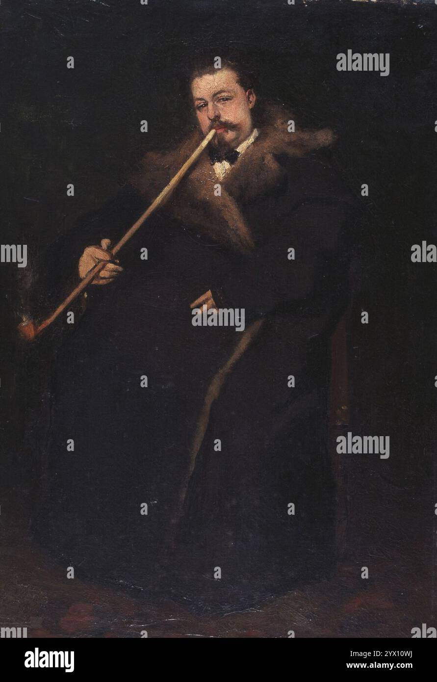 Constantin Meunier - Portrait of the Artist Gustave Poirier Stock Photo ...