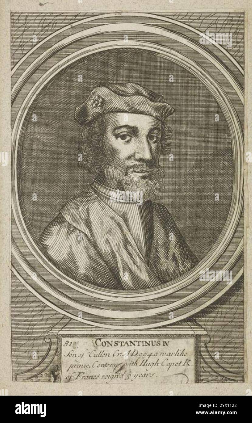 Constantine III, King of Scotland Stock Photo - Alamy