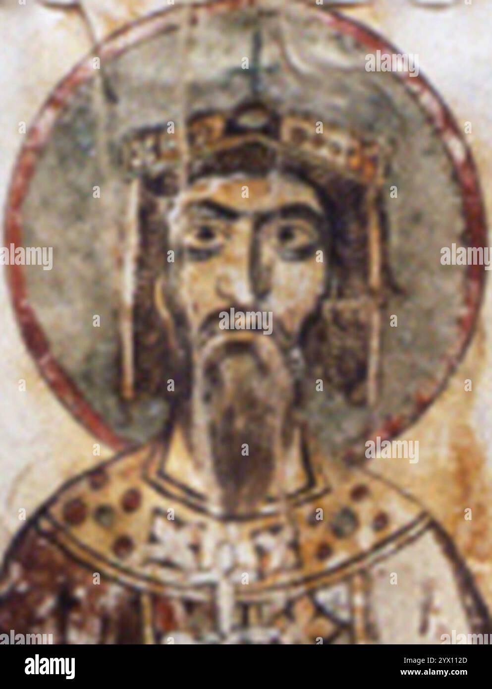 Constantine VIII in the Exultet roll Stock Photo - Alamy