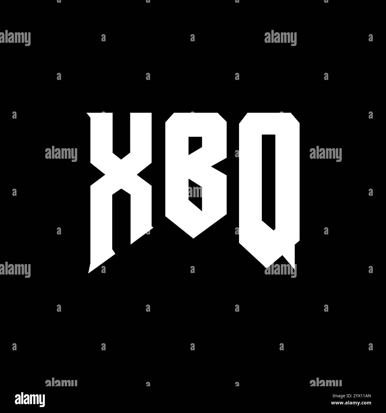 Xbq logo design hi-res stock photography and images - Alamy