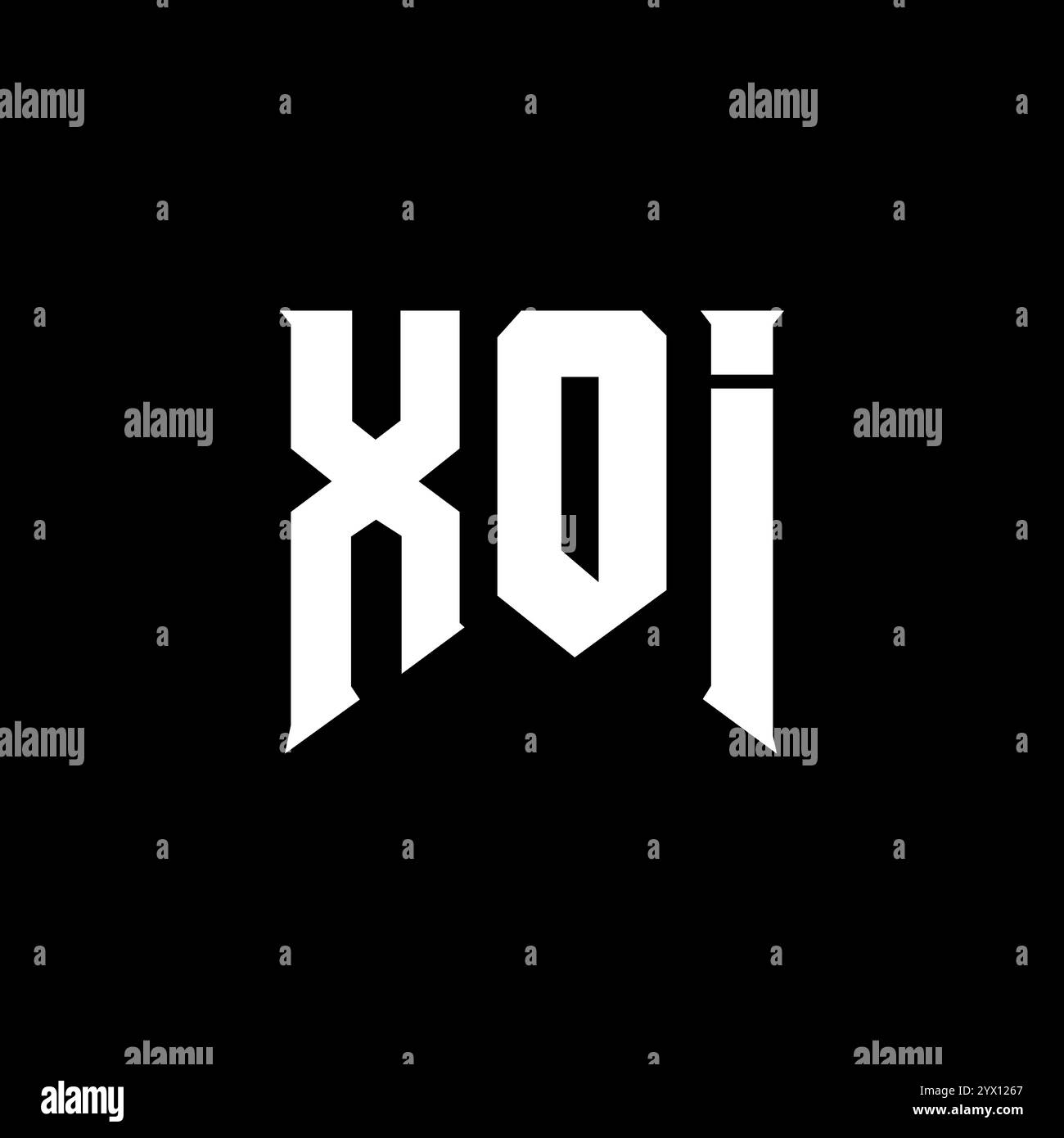 XOI letter logo design for technology company. XOI logo design black ...