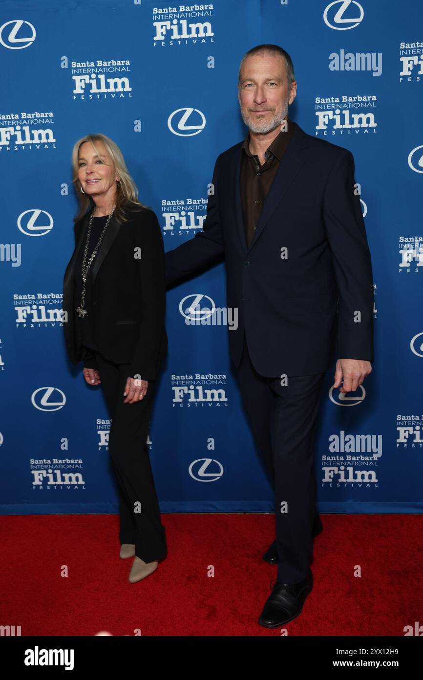 Santa Barbara, USA. 12th Dec, 2024. Bo Derek and John Corbett ...