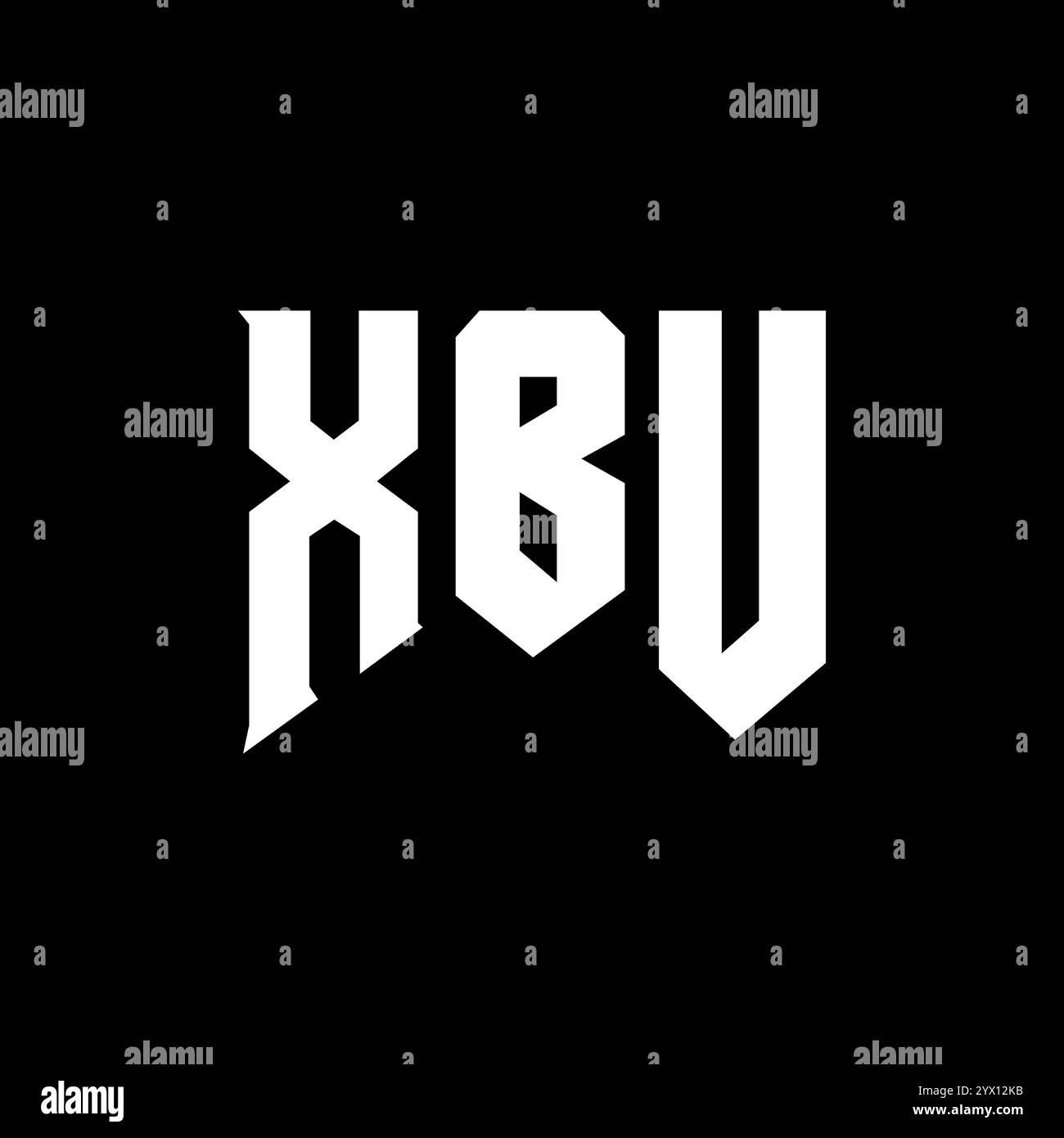 Xbu minimalist logo hi-res stock photography and images - Alamy