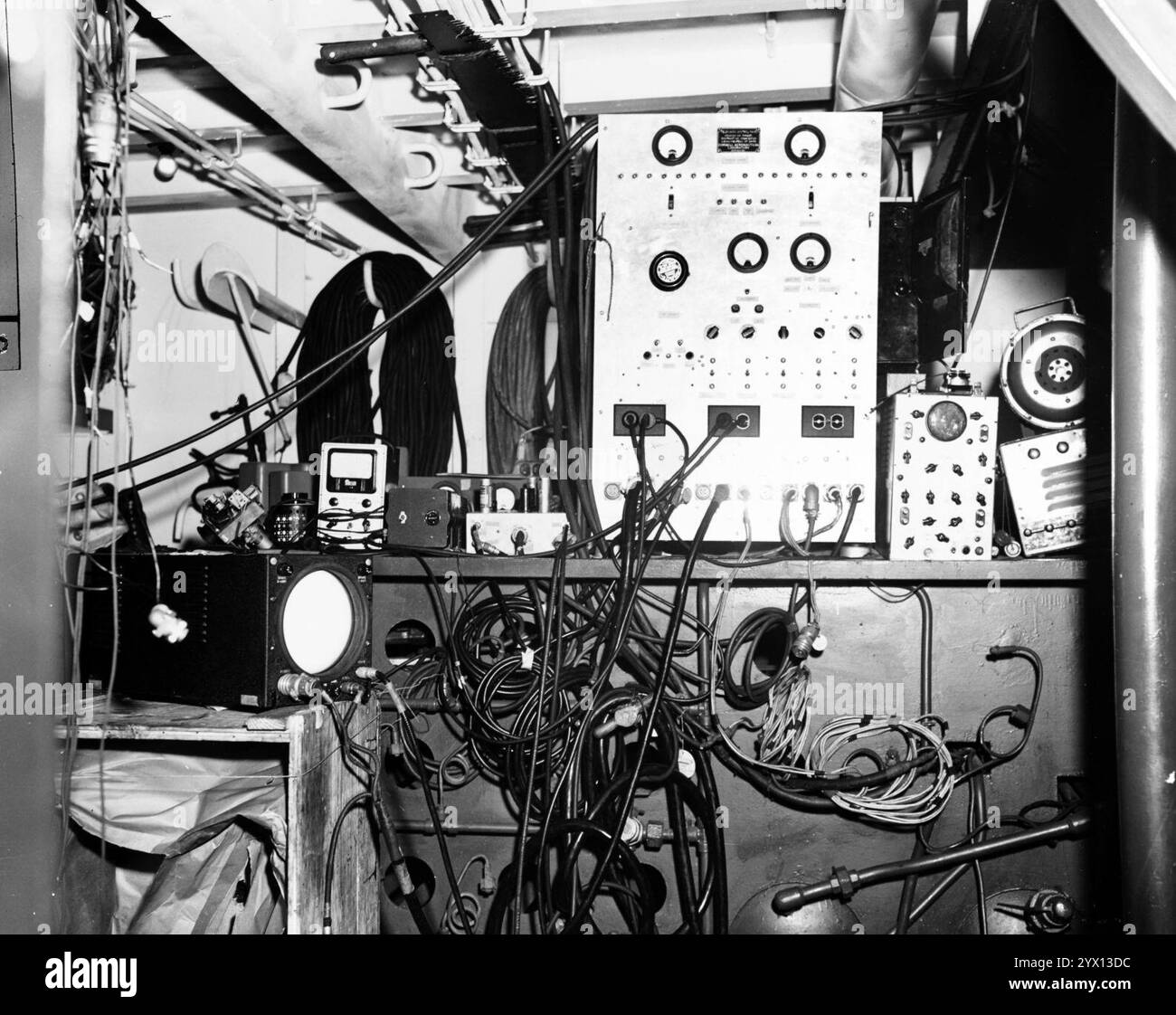 Control apparatus for an underwater camera aboard USS Coucal (ASR-8) at ...