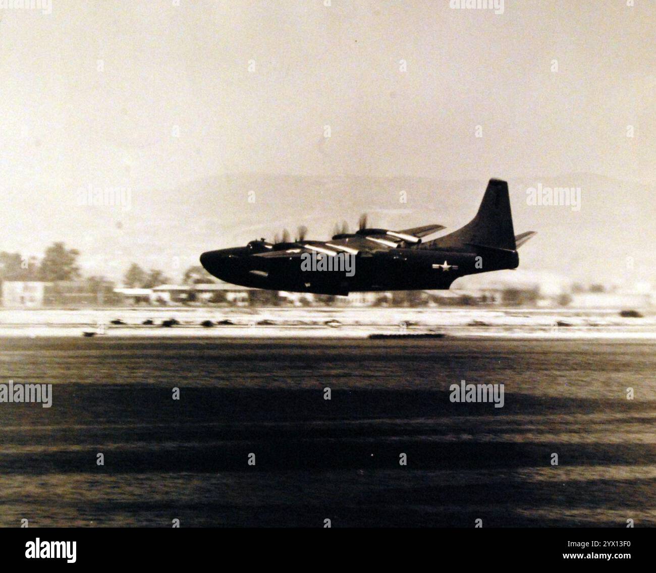 Convair XP5Y-1 Tradewind in flight 2 Stock Photo - Alamy