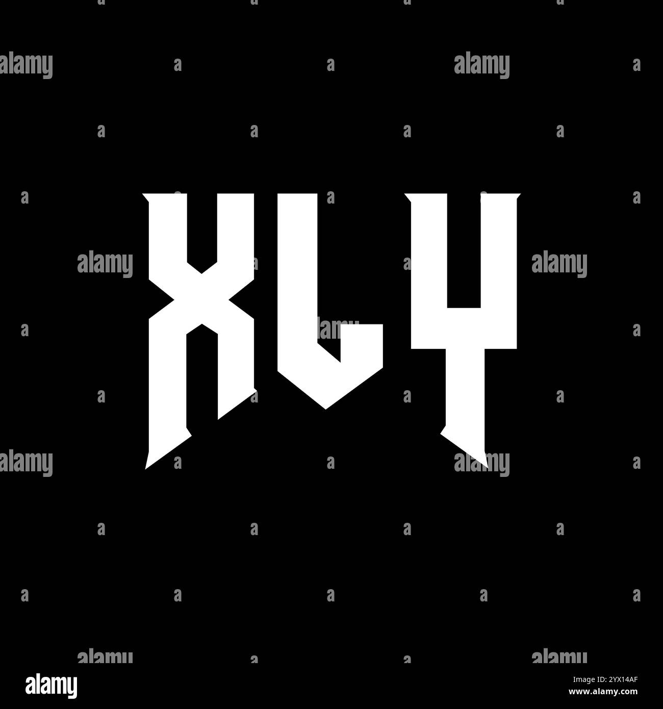 Xly logo design hi-res stock photography and images - Alamy