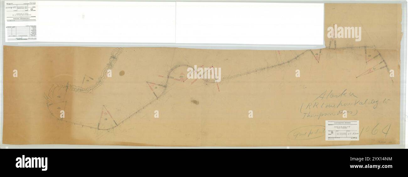Copper River Exploring Expedition - Map Showing Survey of a Preliminary ...