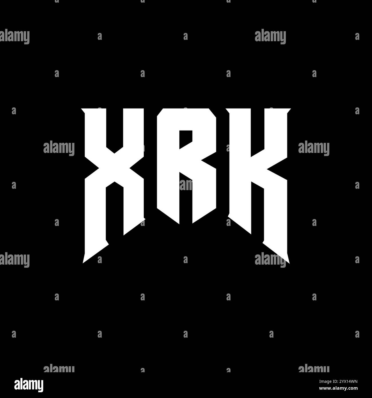 Xrk logo design hi-res stock photography and images - Alamy