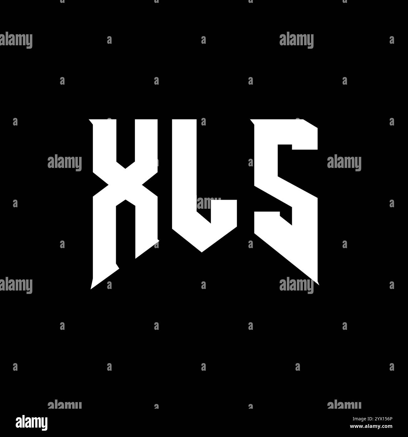 Xls business company logo hi-res stock photography and images - Alamy