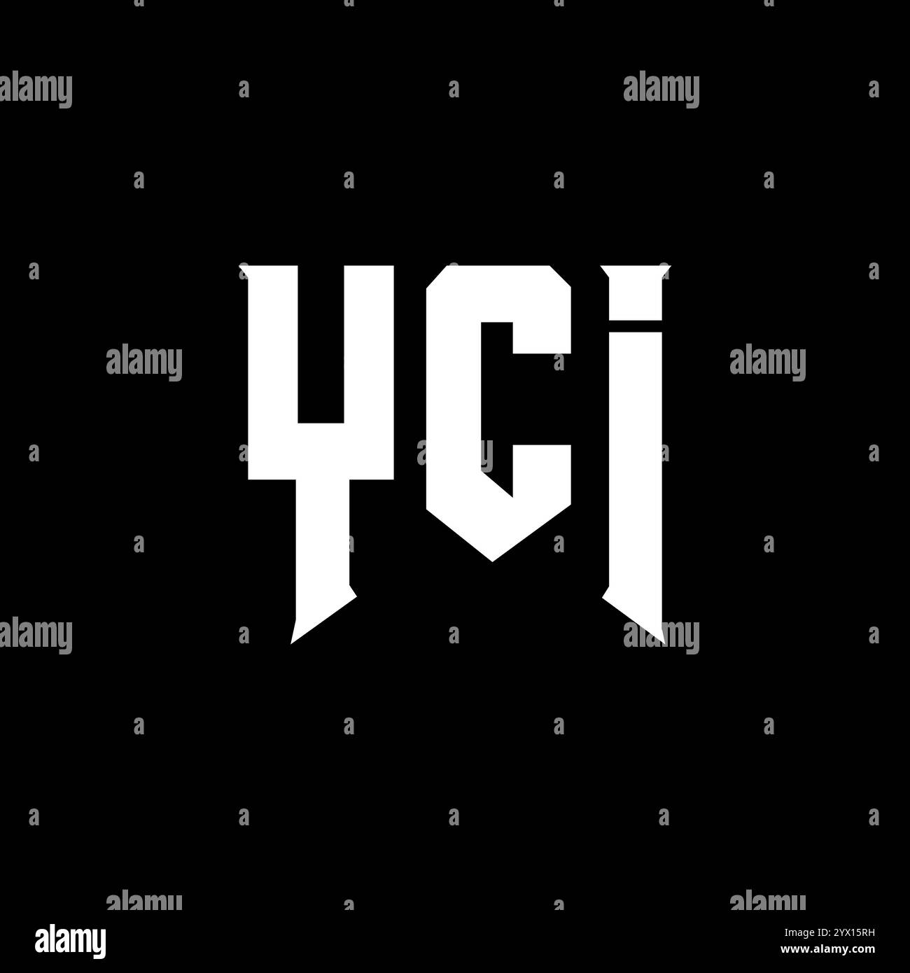 Yci logo design hi-res stock photography and images - Alamy