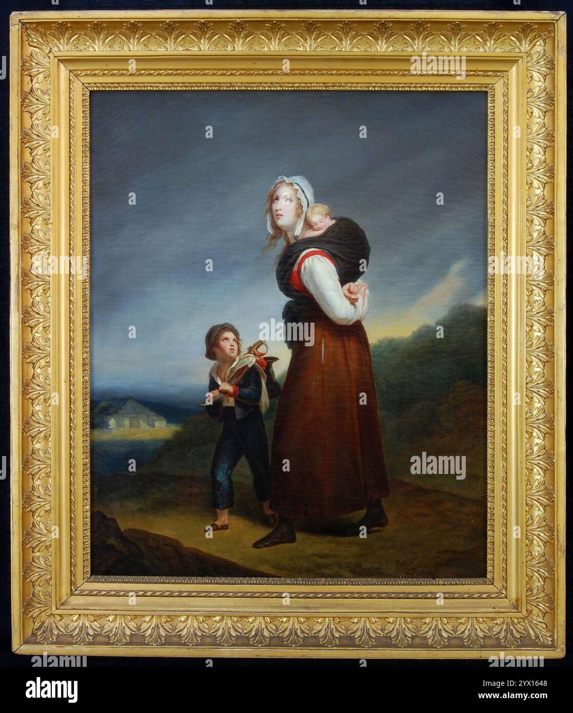 Cornelia Scheffer-Lamme - De weduwe van de soldaat Stock Photo - Alamy