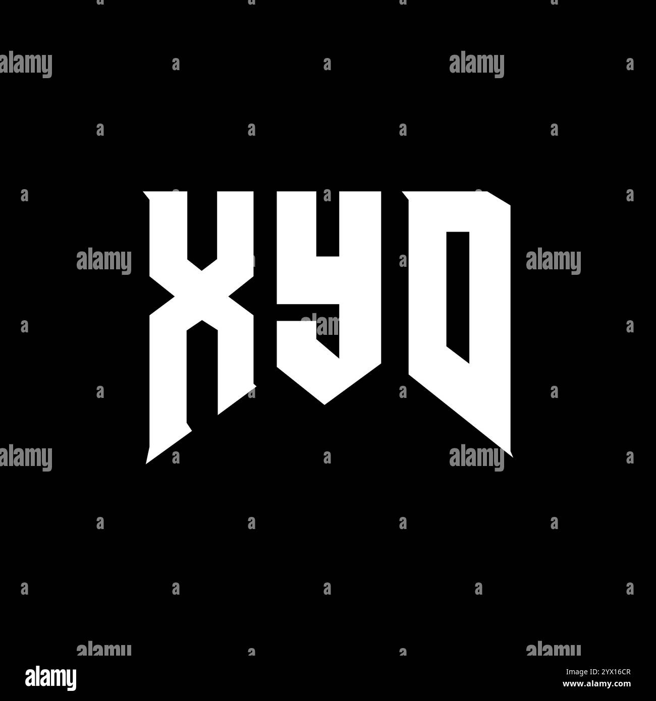 Xyd minimalist logo Black and White Stock Photos & Images - Alamy