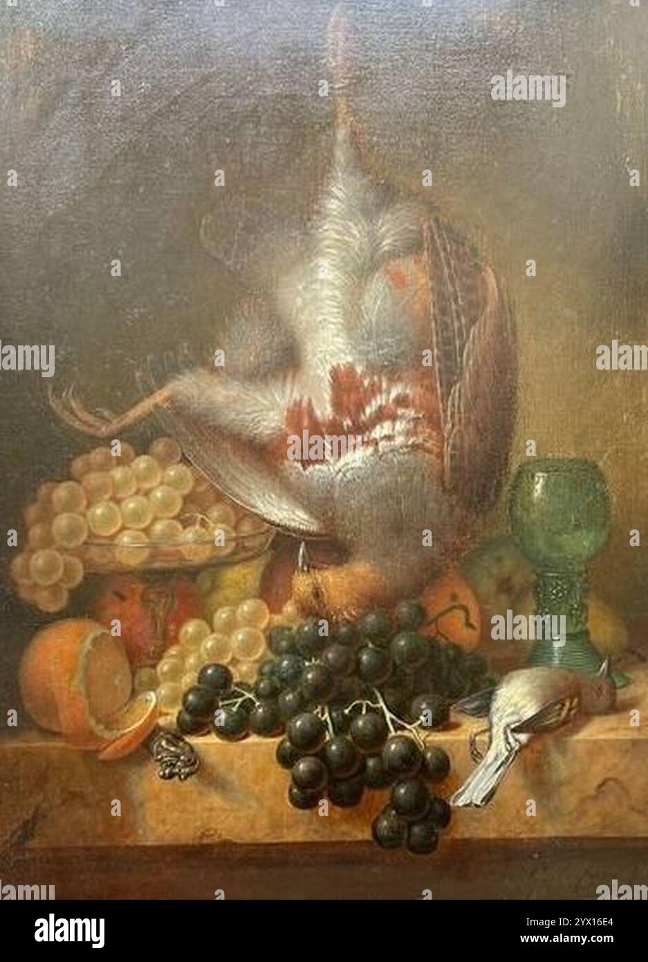 Cornelis de Cocq - Jacht stilleven Stock Photo - Alamy