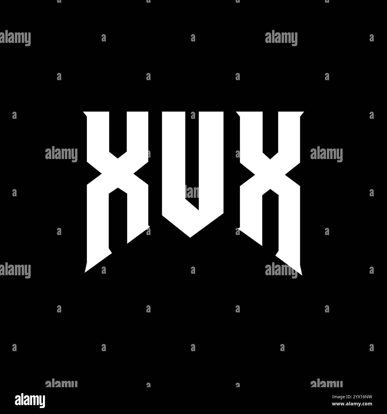 Xux logo design hi-res stock photography and images - Alamy