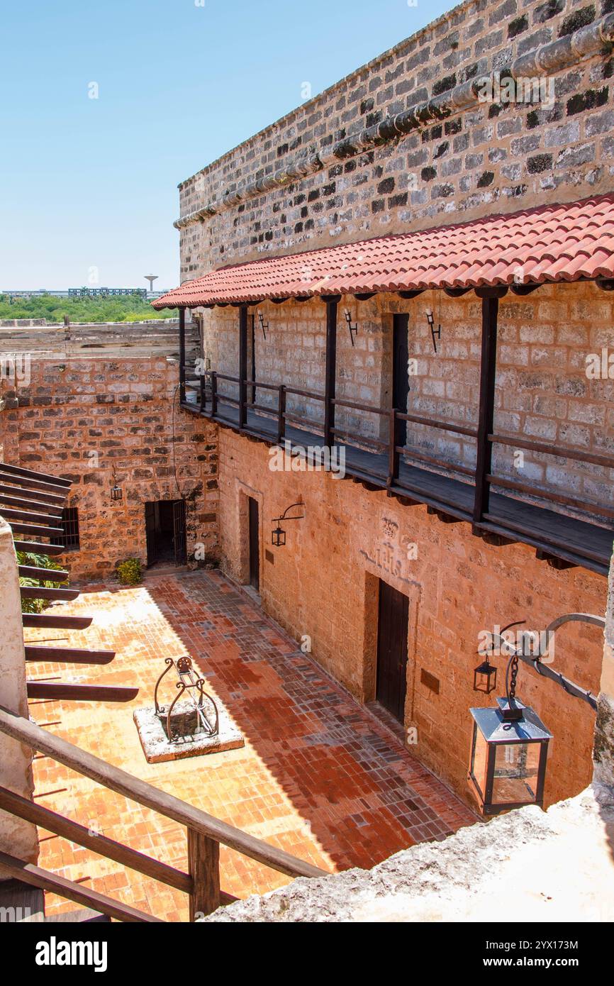 The Inside of Castillo de Jagua with its fortified walls, Cienfuegos ...
