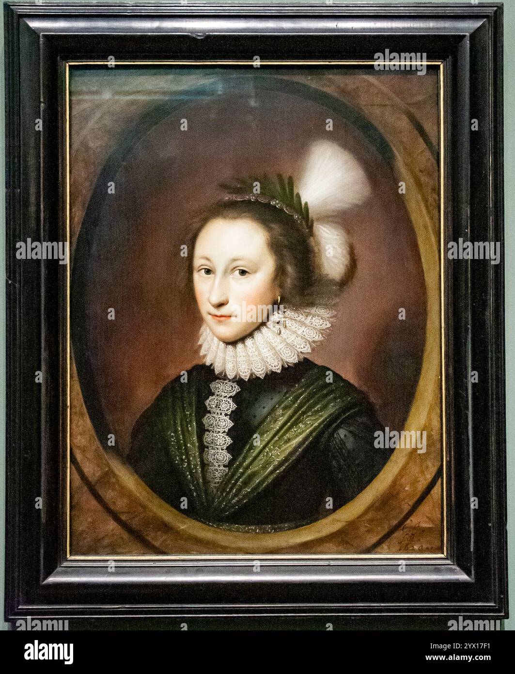 Cornelius Johnson - Portrait of Susanna Temple, Later Lady Lister ...