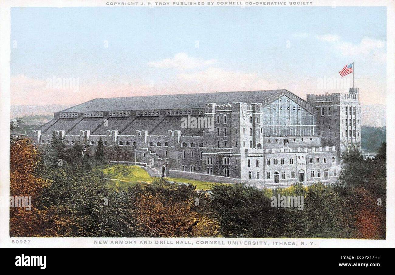 Cornell - Barton Hall Stock Photo - Alamy