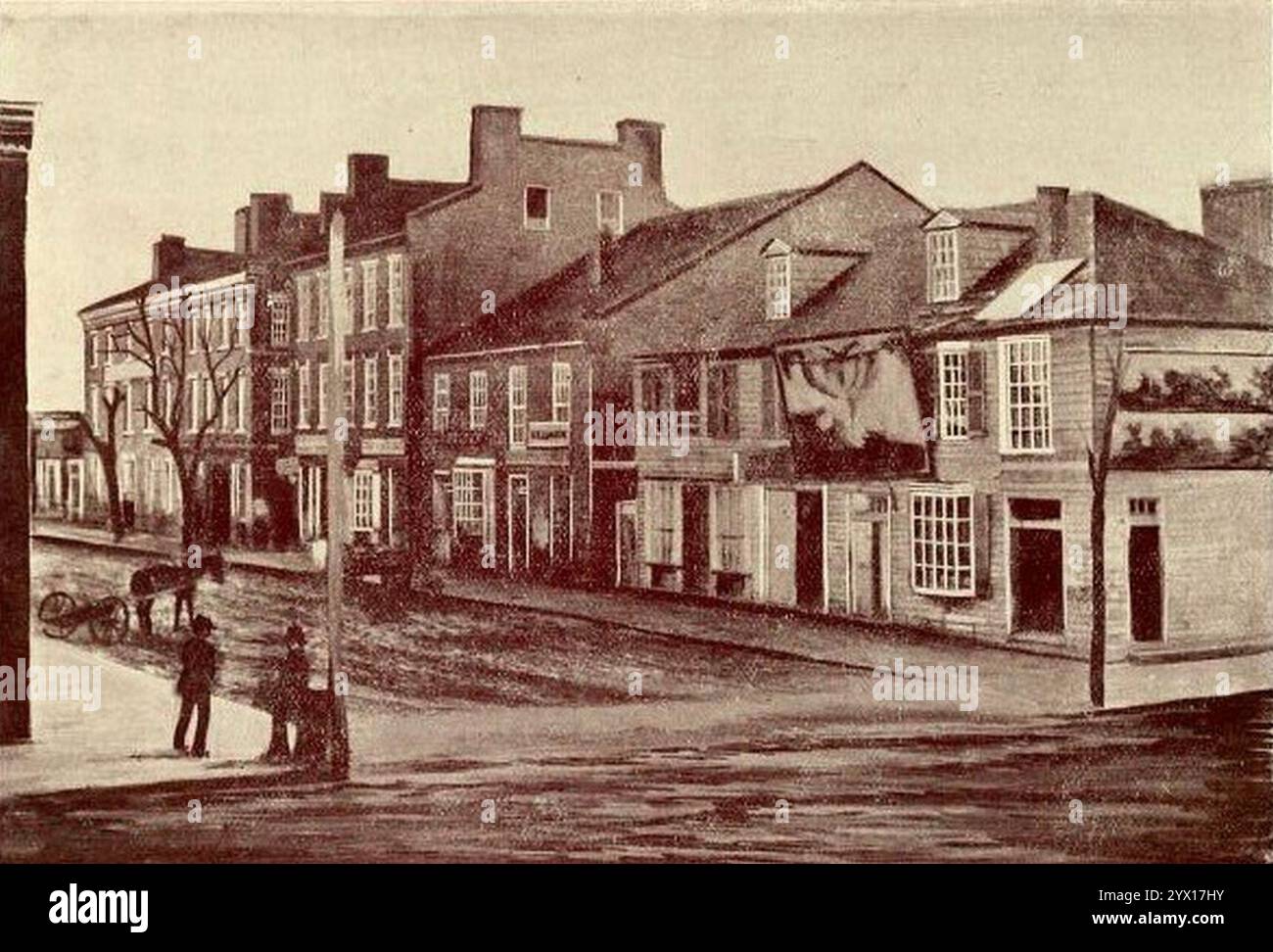 Corner of Markham and Main Streets, Little Rock Stock Photo - Alamy