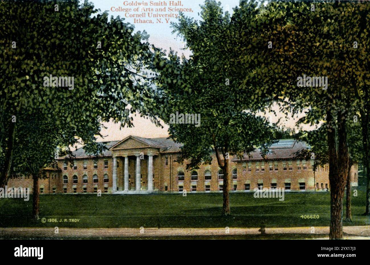 Cornell University - Goldwin Smith Hall (1906 Stock Photo - Alamy