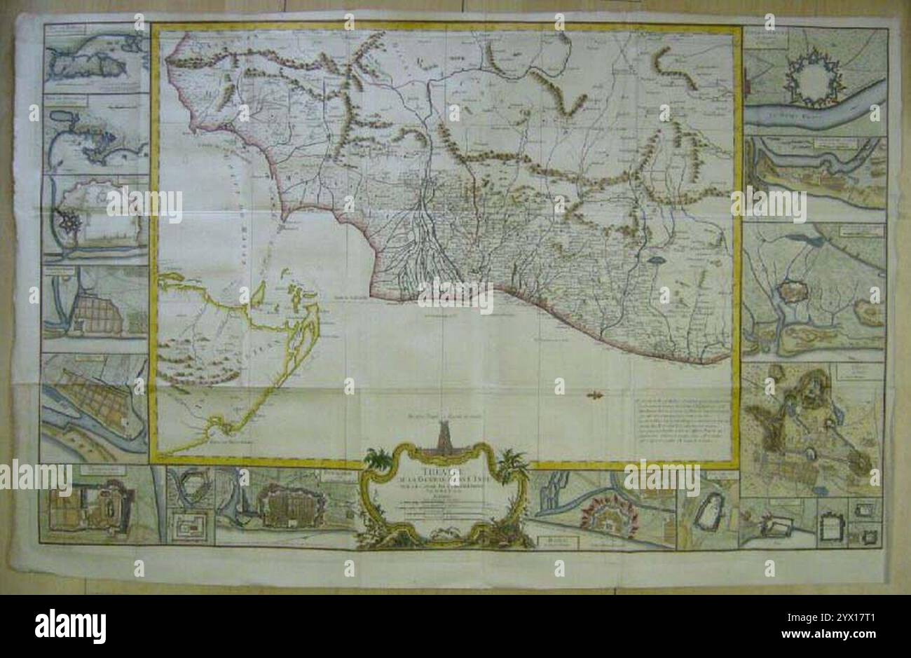 Map of coromandel hi-res stock photography and images - Alamy