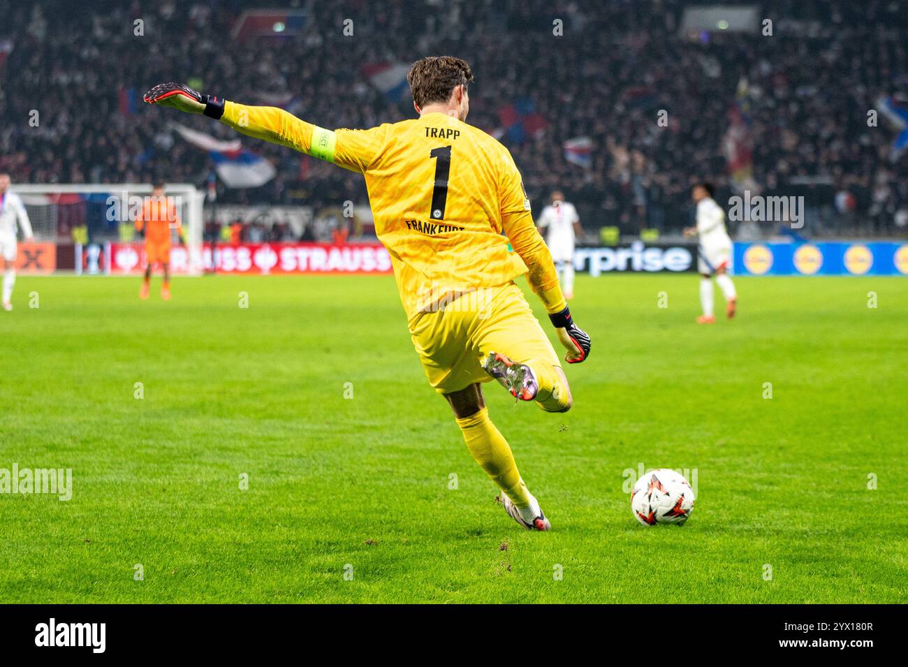 Kevin Trapp of Frankfurt during the UEFA Europa League, League phase ...