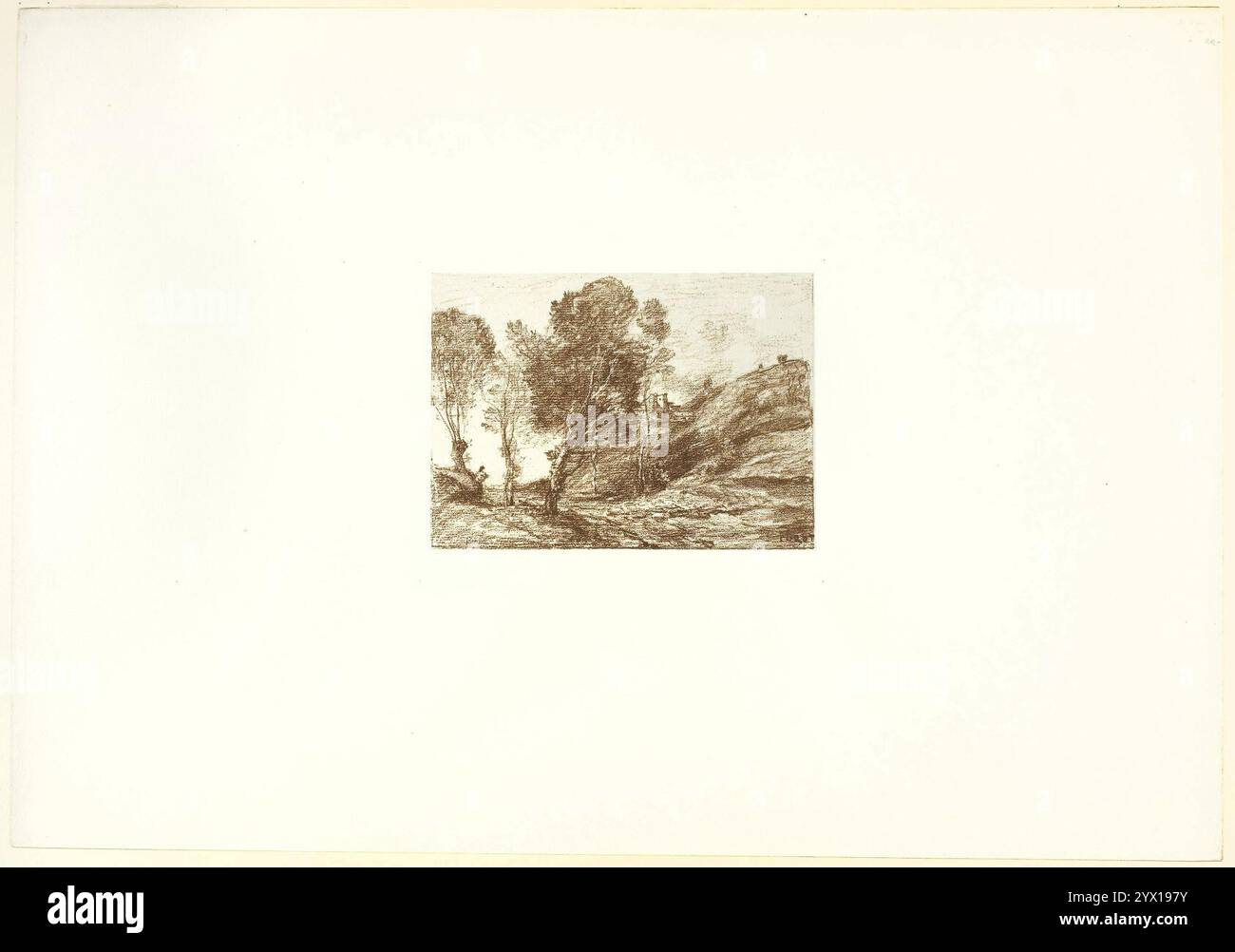 Corot - Remembrance of Italy, 1871, 1940.946.1 Stock Photo - Alamy